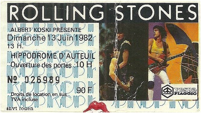Rolling Stones 1982